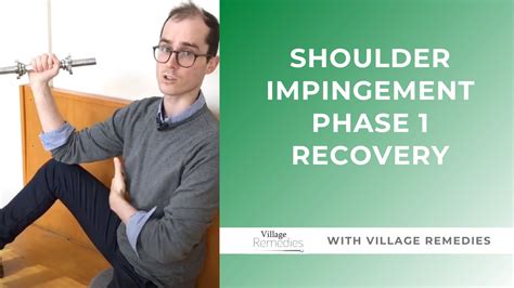 Shoulder Impingement Recovery Exercises Phase 1 YouTube