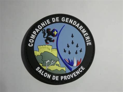 ECUSSON RONDACHE COLLECTION PVC 3D COMPAGNIE DE GENDARMERIE SALON DE
