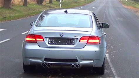 BMW M3 E92 0 160 Km H 2x KICKDOWN Acceleration Exhaust Sound