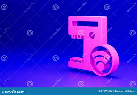 Machine System Line Icons Collection Automation Robotics