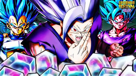 LEGENDS FEST SUMMONS FOR LF TRANSFORMING BEAST GOHAN SSBE VEGETA SSBK