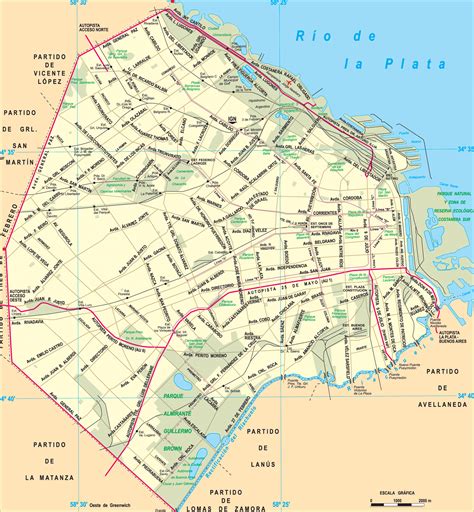 布宜诺斯艾利斯市地图 阿根廷地图 地理教师网