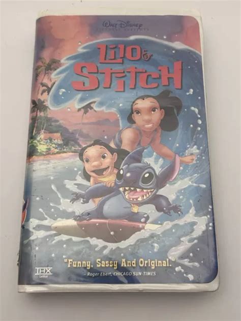 Lilo Stitch Vhs Clamshell Walt Disney Pictures Animation