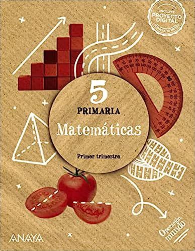 5º PRIMARIA MATEMÁTICAS TRIMESTRAL PROYECTO OPERACIÓN MUNDO