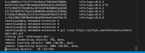Error Command Failed Unable To Access Https Github Ethereumjs