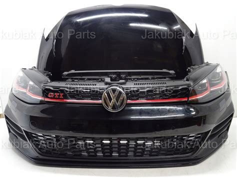 VW GOLF VII LIFT GTI MASKA ZDERZAK LAMPA KOMPLETNY PRZÓD VW GOLF VII