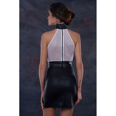 Mini Robe Sexy Et Transparente En Haut N1 De La Robe Transparente