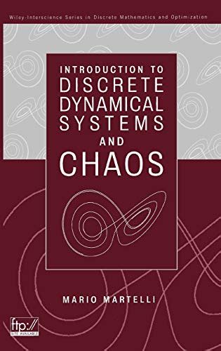 introduction to discrete dynamical systems and chaos wiley series in discrete mathematics and