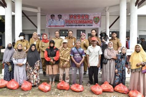 Setda Prov Kalteng Tekan Inflasi Pemprov Kalteng Gelar Pasar