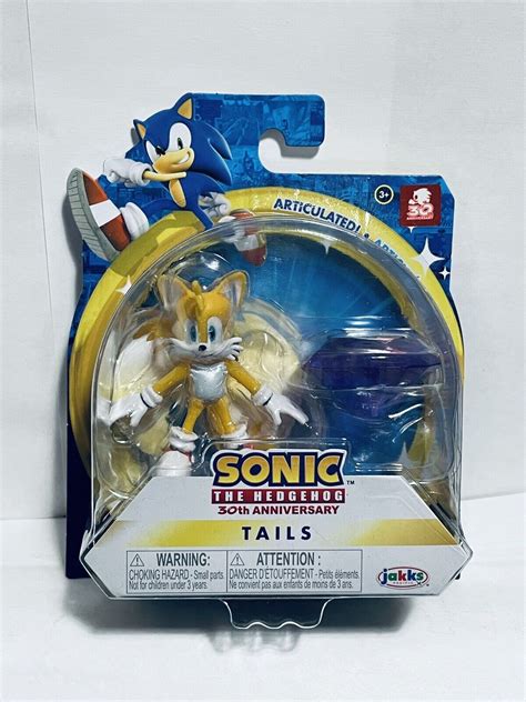 Mavin Sonic The Hedgehog Tails Figure W Gem Jakks Pacific Th
