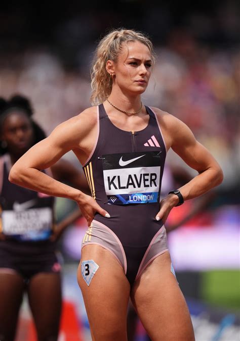 Foto A Velocista Holandesa Lieke Klaver Ocupa O Segundo Lugar Na Lista