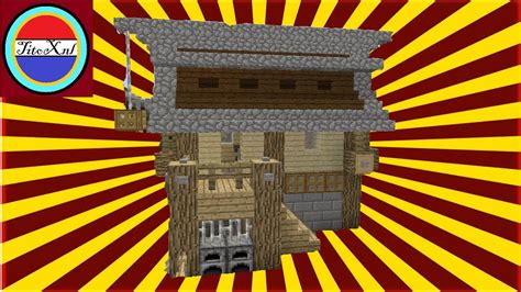 Minecraft Een Dorp Bouwen Deel Een Klein Beginners Huis Maken Youtube