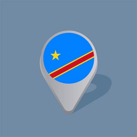 Premium Vector Democratic Republic Of The Congo Flag