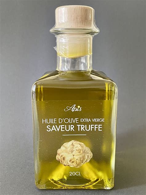 Huile d olive à la Truffe blanche extra vierge Huiles Apis Distribution