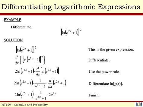tutorial 5 logarithm and exponential functions and applications ppt download