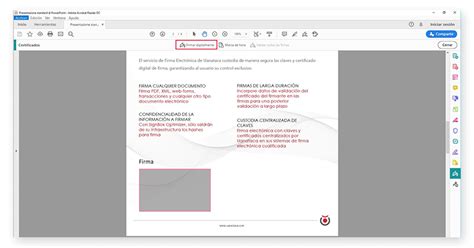 Cómo firmar un PDF con certificado digital Guía visual 2020 Uanataca