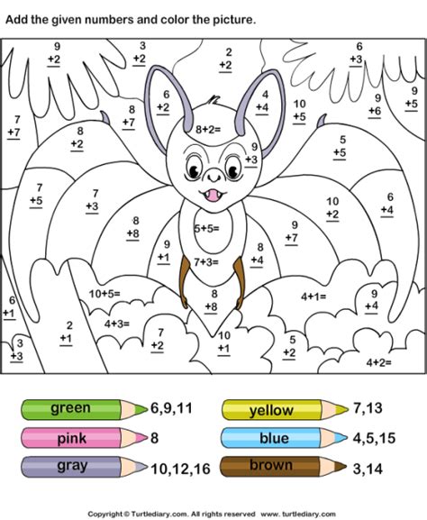 27 dessins de coloriage Magique Addition à imprimer