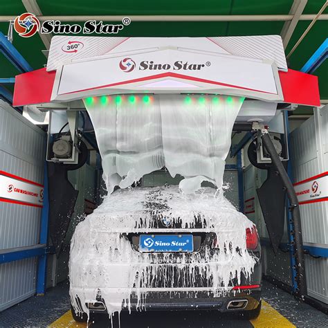C9 PRO Automatic Touchless Car Wash Machine With Movable Side And Swing