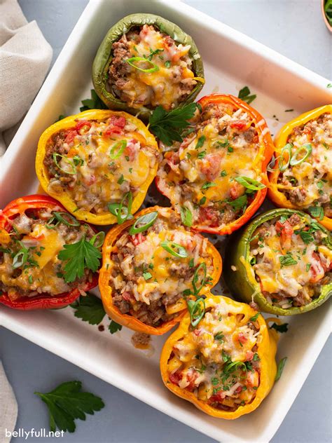 Stuffed Bell Peppers Recipe Cart