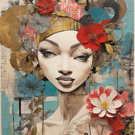 Black Woman Abstract Montage Art Free Stock Photo Public Domain Pictures