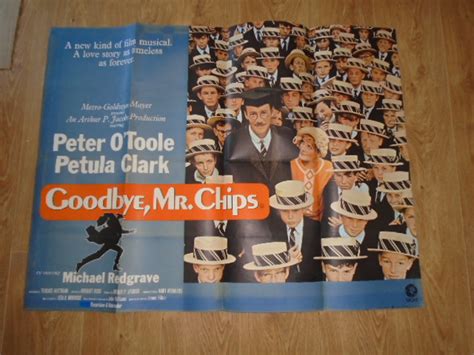 Goodbye Mr Chips Starring Peter O Toole Petula Clarke Original Uk