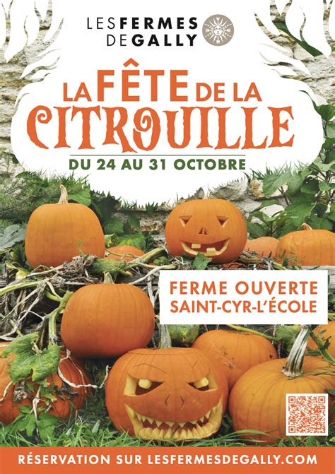 F Te De La Citrouille La Ferme De Gally De Saint Cyr Yvelines Infos