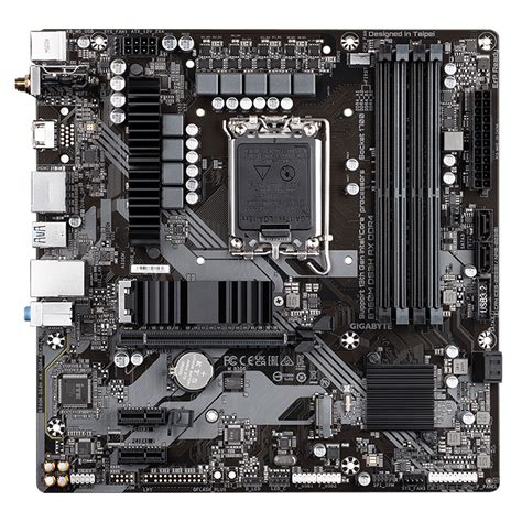 Motherboard Gigabyte B M Ds H Ax Ddr Rev Chipset Intel B
