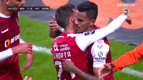 Goal Golo Ricardo Horta SC Braga 1 0 Vitória FC Liga 19 20 22