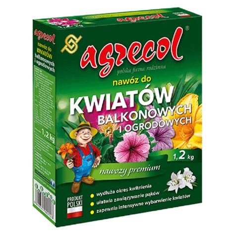 Nawóz do kwiatów balkonowych i ogrodowych 1 2kg AGRECOL