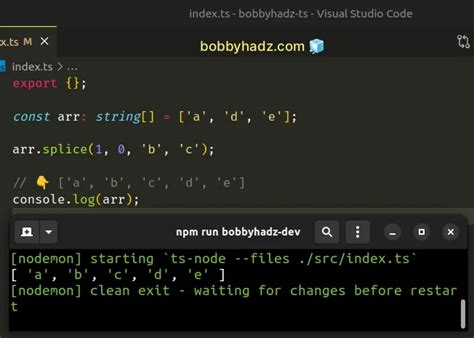 how to add elements to an array in typescript bobbyhadz