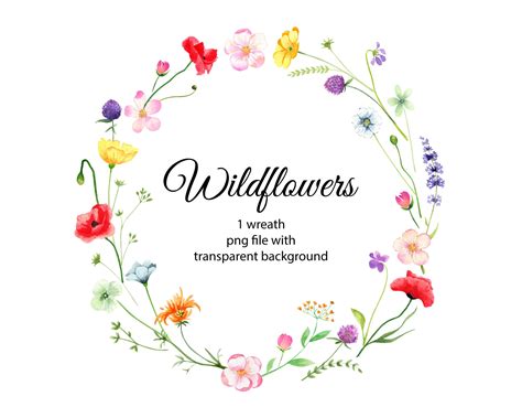 Spring Wreath Clipart