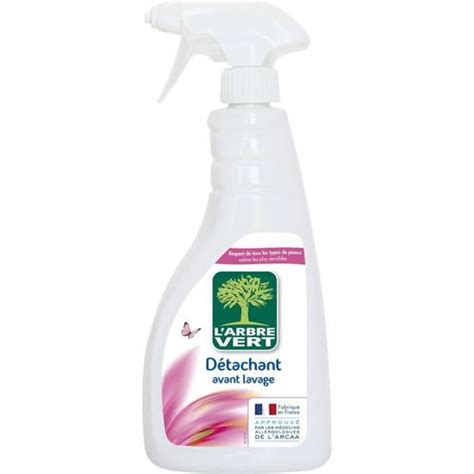 L Arbre Vert Soin du Linge Spray Détachant avant Lavage Ecologique 740