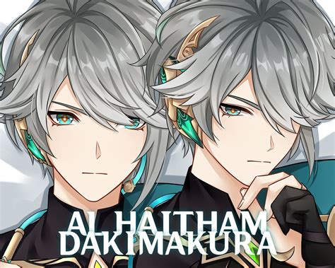 Genshin Impact Al Haitham Dakimakura Anime Pillow Case Cosplay Hugging