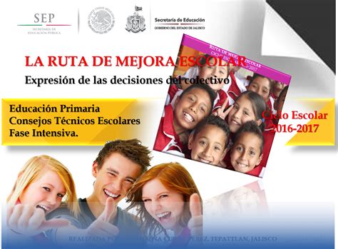 Presentación en PowerPoint para la fase intensiva del consejo técnico