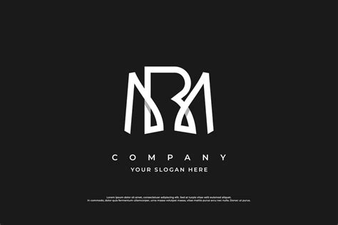 Initial Letter RM Or MR Logo Design 27526681 Vector Art At Vecteezy