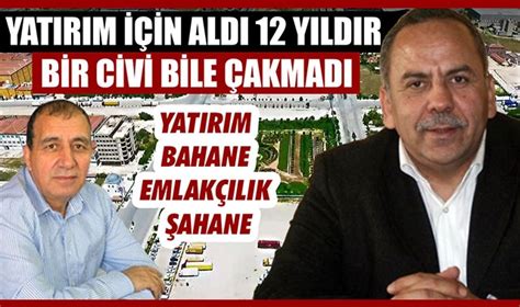 Yatirim N Aldi Yildir B R C V B Le Akmadi G Ndem Karaman