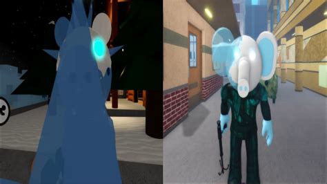 Frostiggy Vs Frostelly Jumpscare Roblox Piggy Youtube