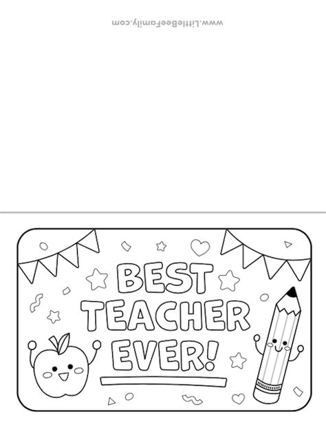 Teacher Appreciation Week Coloring Pages Free Printable 51 OFF