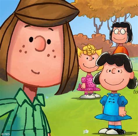 Peppermint Patty Lucy Van Pelt Sally Brown And Marcie Snoopy Cartoon