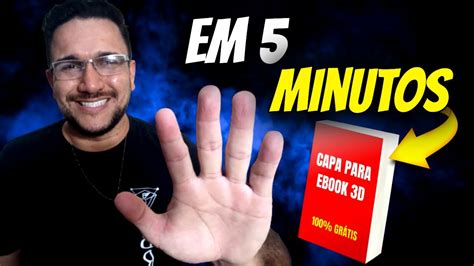 Como Criar Capa de Ebook 3D GRÁTIS em 5 Minutos YouTube