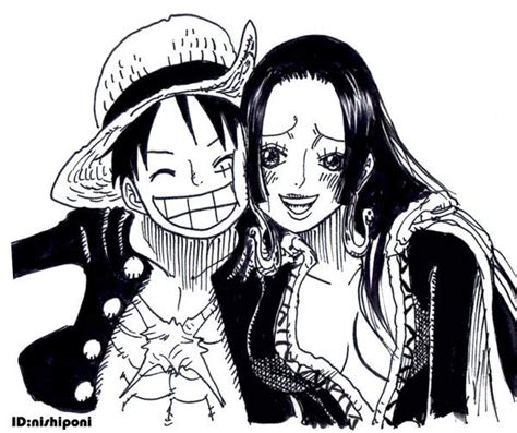 Luffy X Hancock ♡ One Piece Manga One Piece Tattoos Manga Anime One Piece