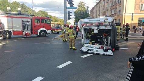 Wypadek Ambulansu Na Sienkiewicza W Bia Ymstoku Kurier Poranny