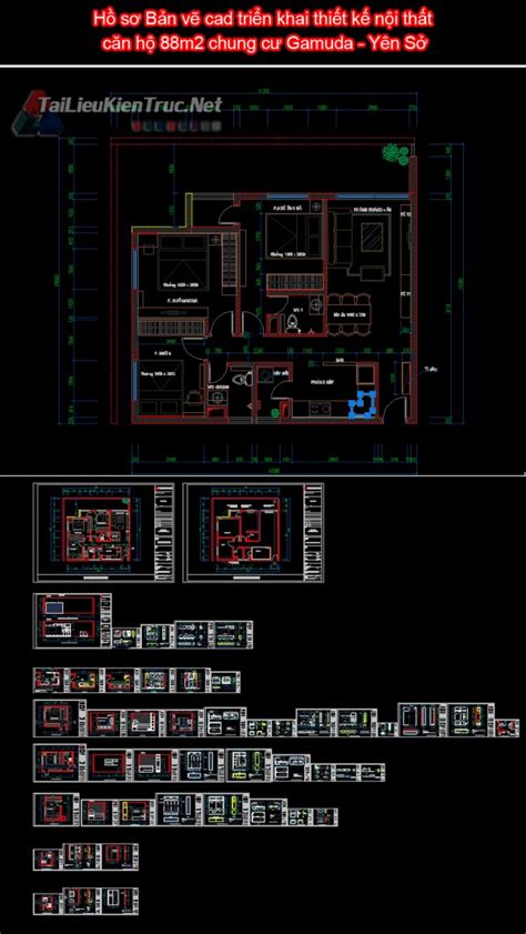 Bản vẽ CAD nội thất Tạo không gian sống hoàn hảo Đừng bỏ lỡ