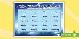 Under The Sea Adjectives Mind Map Teacher Made Twinkl