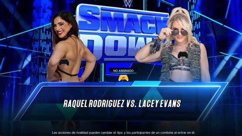 Wwe K Raquel Rodr Guez Vs Lacey Evans At Smackdown Wwe K Wwe
