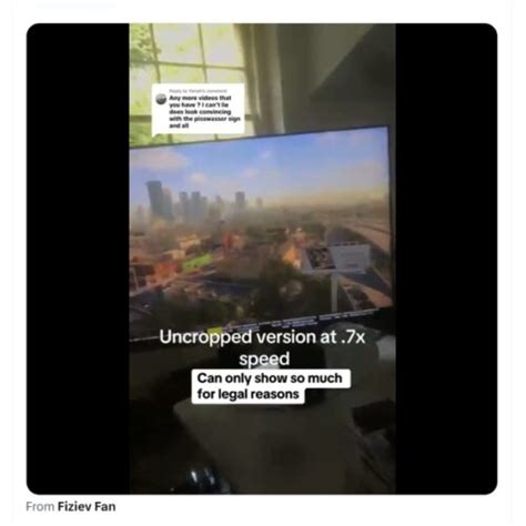 GTA 6 Leaked Gameplay Footage Surfaces Rockstar Employee S Son Spills