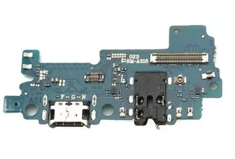 PLACA CONECTOR DE CARGA A31 DOCK A315 MICROFONE E CI DE CARGA RAPI