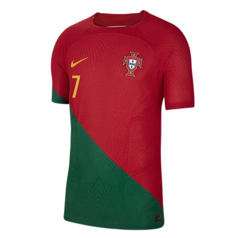 Portugal RONALDO 7 Home Jersey Authentic 2022 Goaljerseys