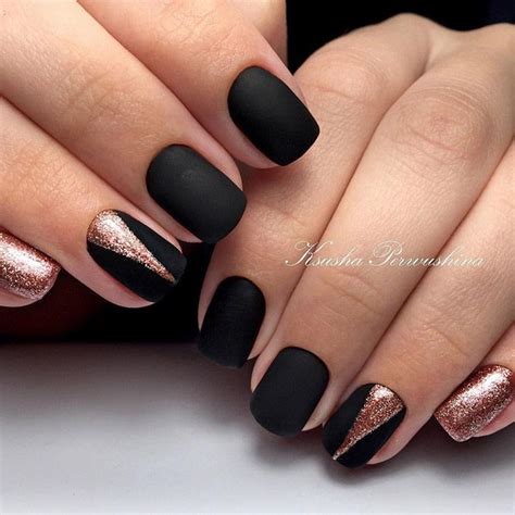 Matte Black Nails Designs That Will Make You Thrilled Matte Nails