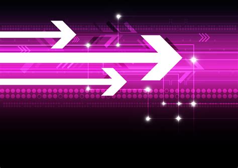 Abstract Arrow Digital Background Vector Art At Vecteezy